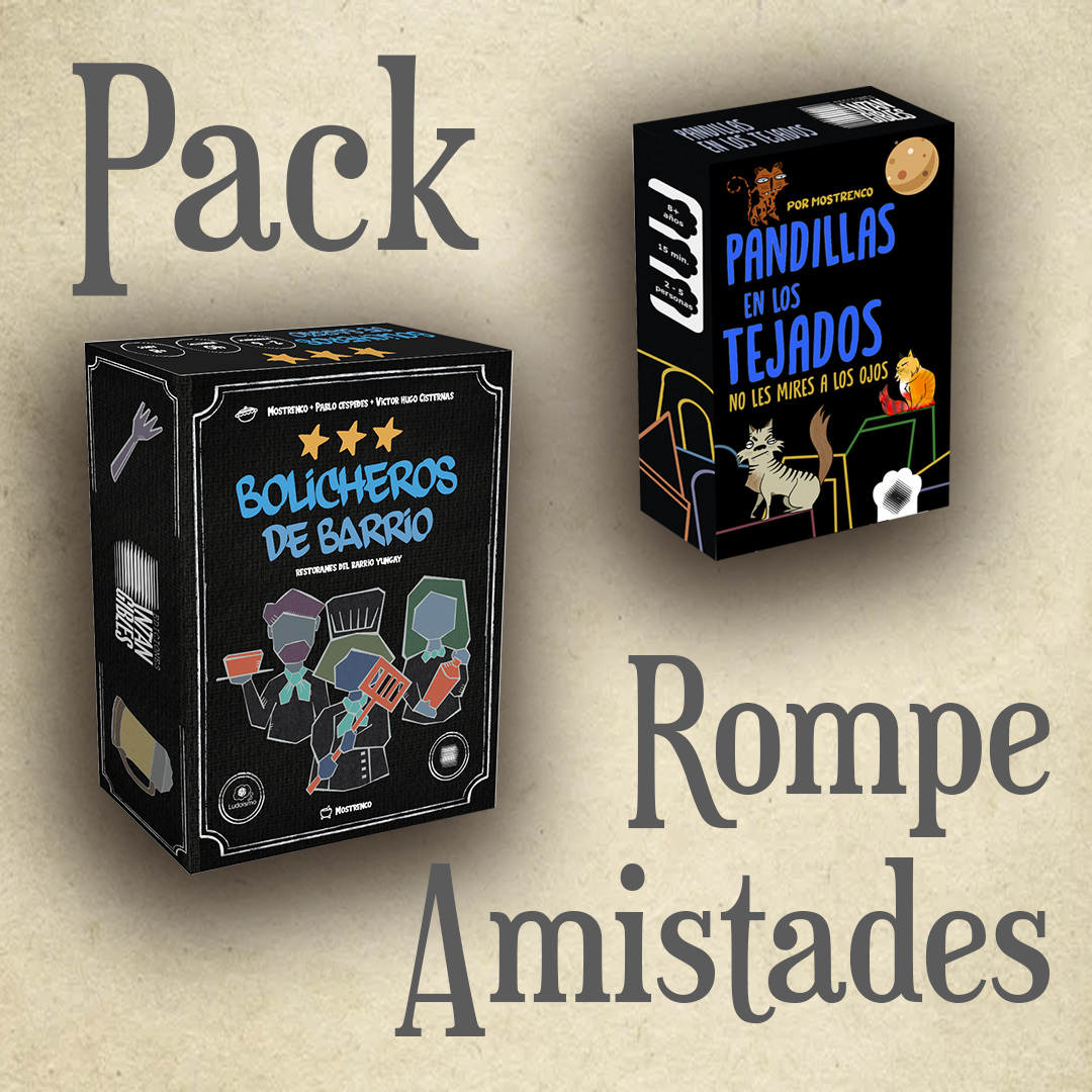 Pack Rompe Amistades – Ediciones Intangibles